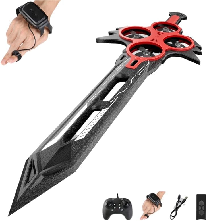 Remote Flying Sword Drone, Flying Sword RC Glider for Adults, 3-Speed ...