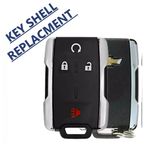 Remote Fob Shell Case For Chevrolet Silverado 2014-2020 M3N-32337100 ...