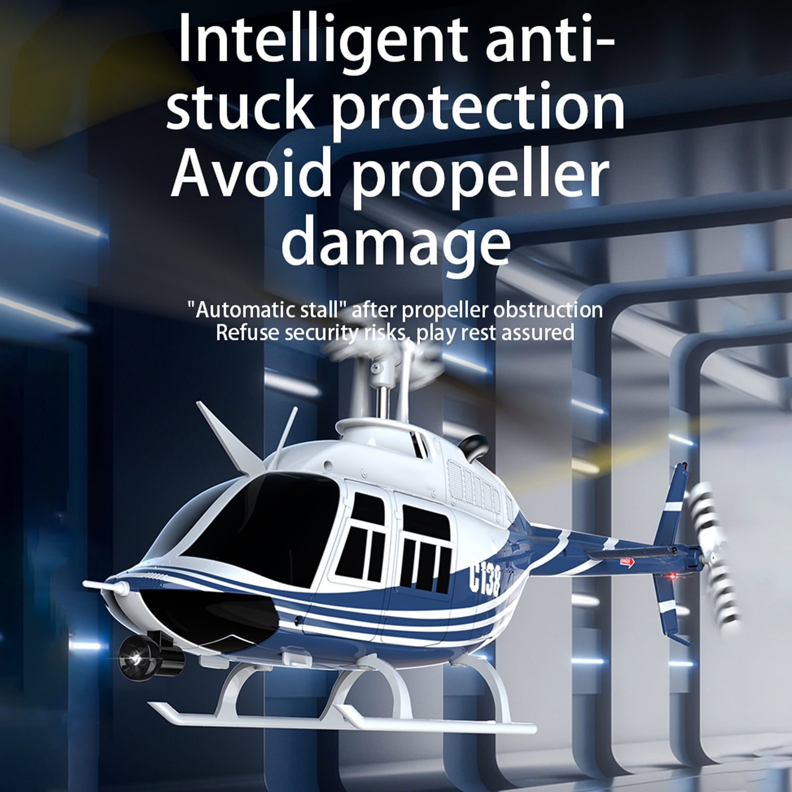 Remote Helicopter,And Optical Stabilization 2 Battery Helicopter 4ch ...
