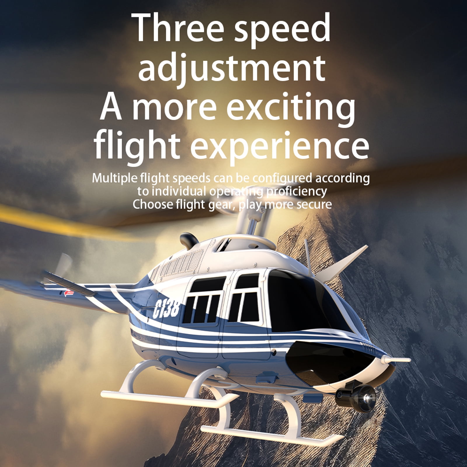 Remote Helicopter,With Function One Click Stabilization 2 Remote ...
