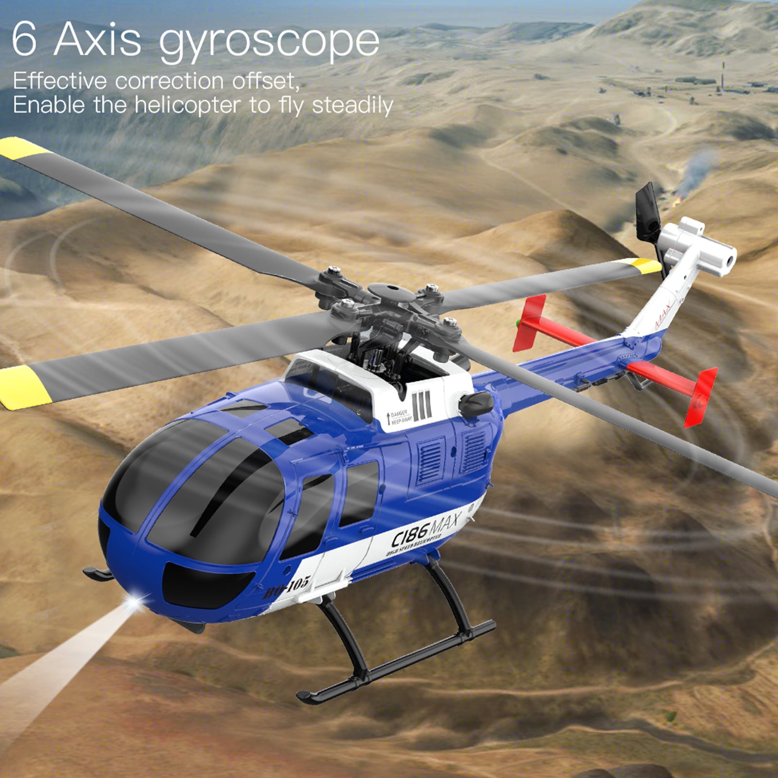 Remote Helicopter,Takeoff And Low Alarm Remote Helicopter With Function ...