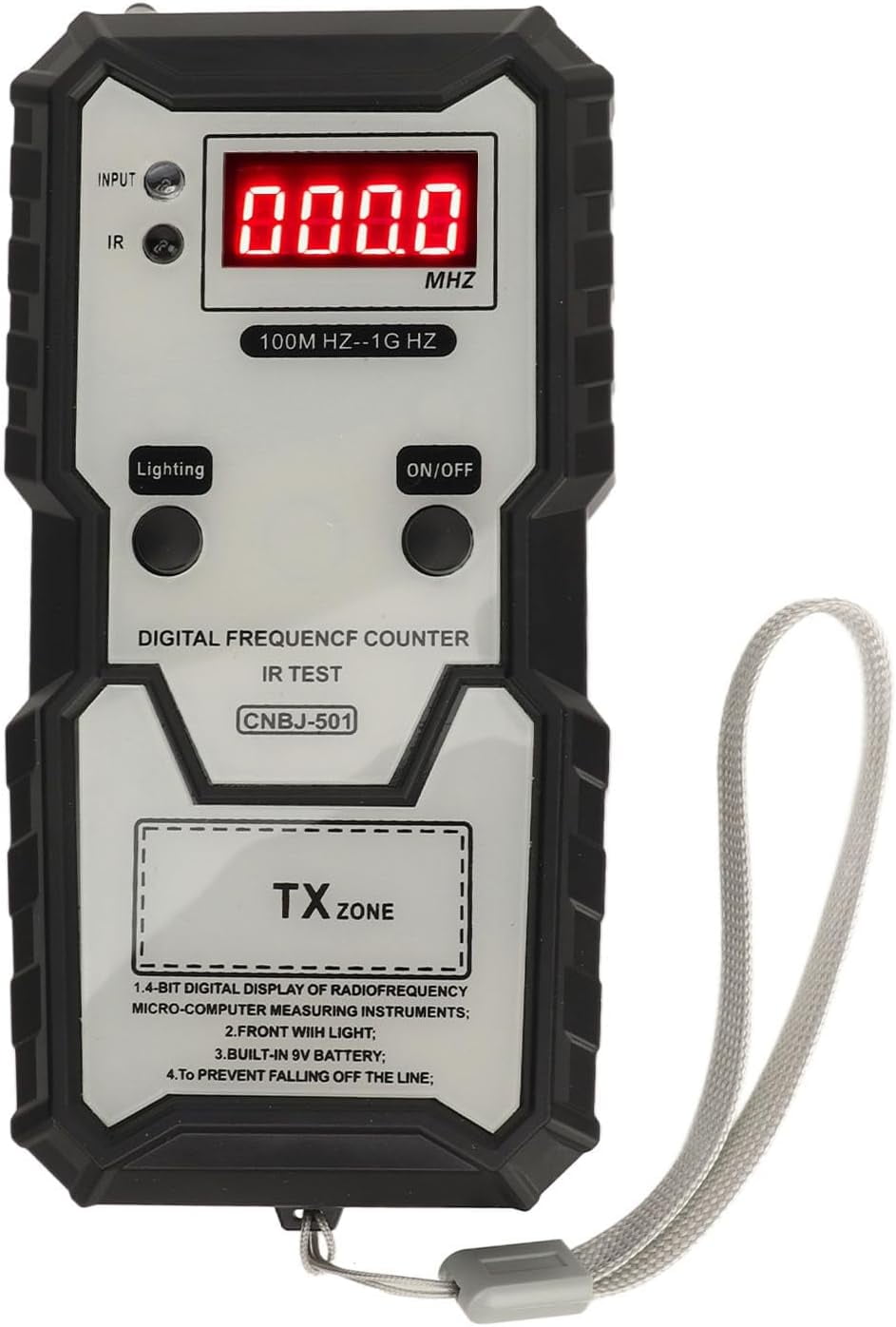 Remote Key Frequency Tester, 100MHZ to 1GHZ Infrared Remote Control ...