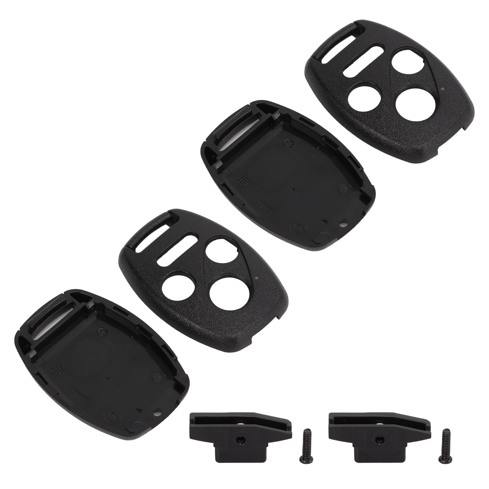 Remote Key Shell, Black Auto Key Fob Case Easy Dependable Plastic ...