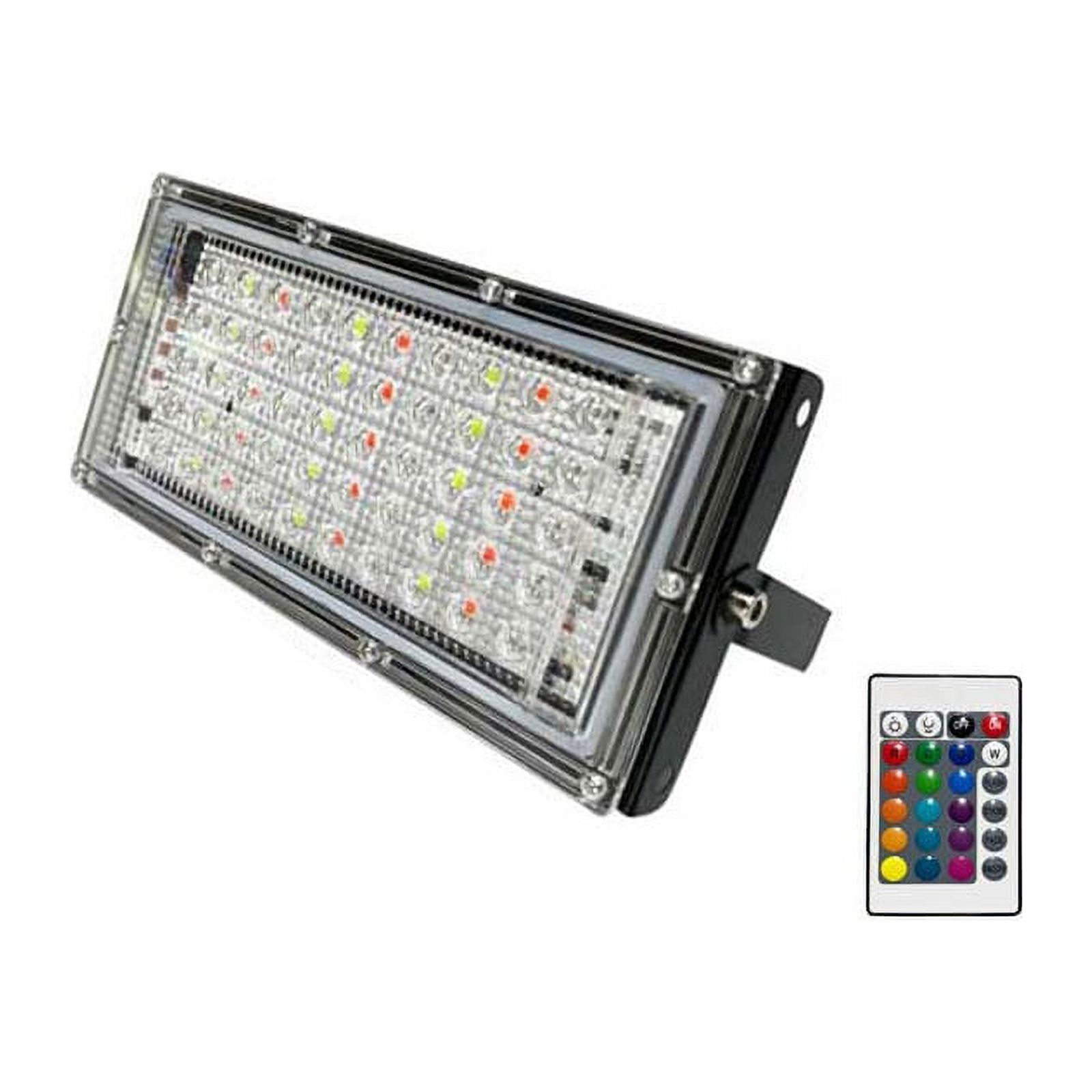 Remote LED FloodLight Reflector Light Lamp Waterproof IP65 Outdoor Flood Light Garden LED RGB ...