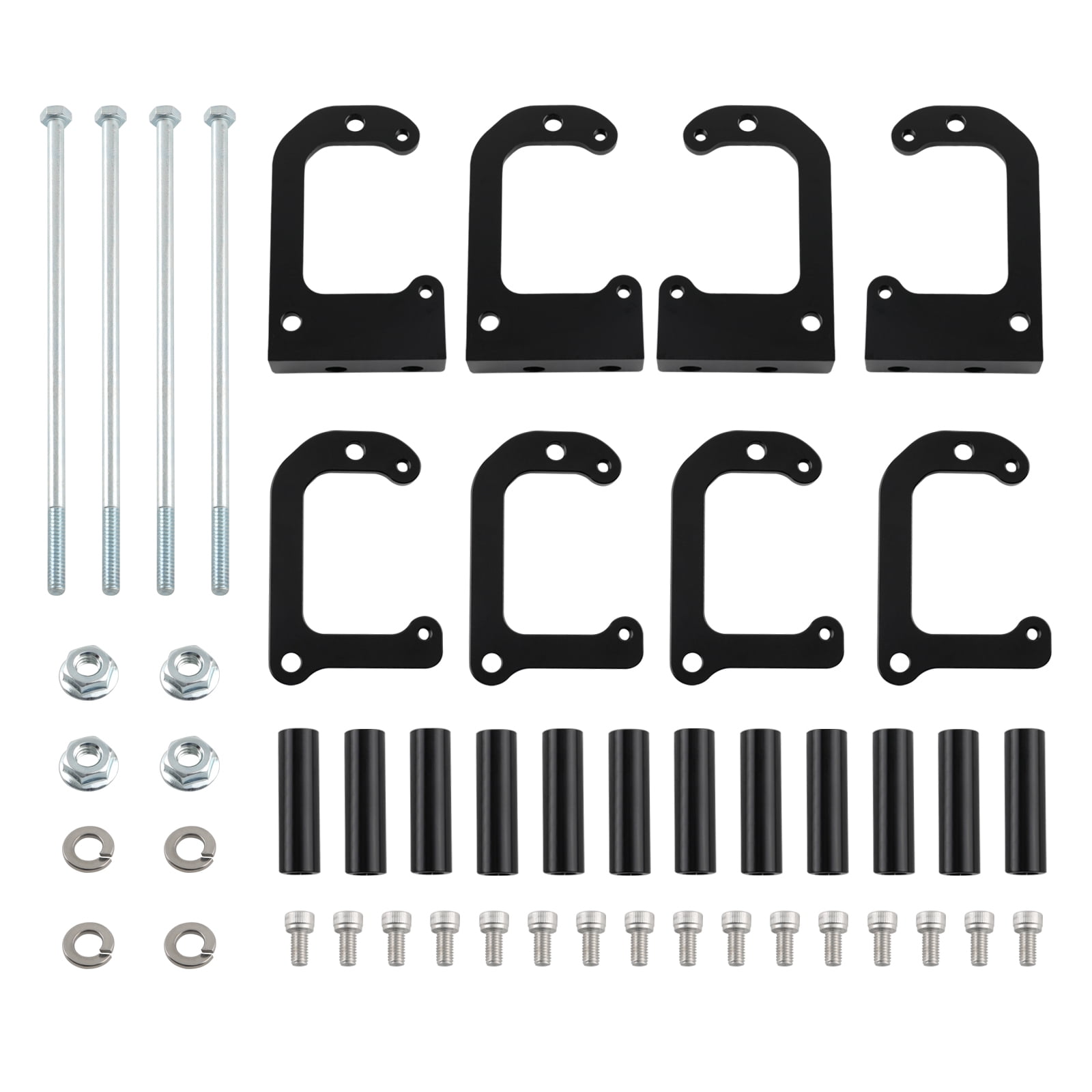 Remote Mount Coil Relocation Brackets Bolts Kit for LS Swap Truck D585 ...