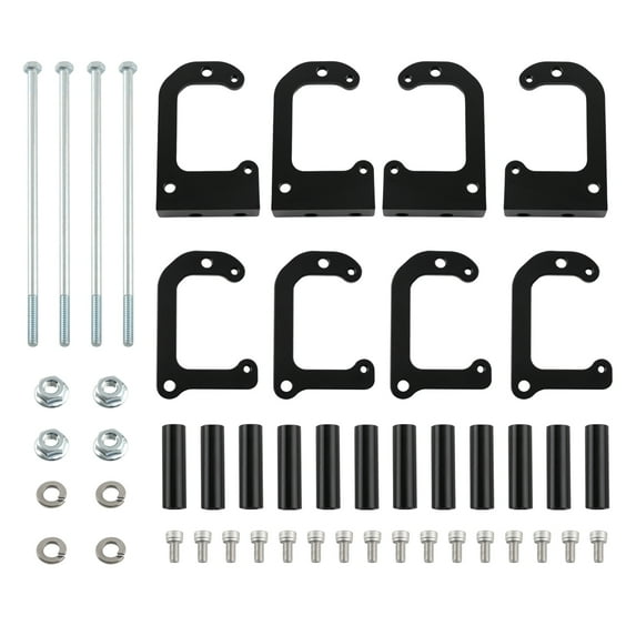 Remote Mount Coil Relocation Brackets Bolts Kit for LS Swap Truck D585 ...