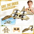 Remote Plane for Student, Diy Miniature Kit Kids Birthday Gift, Rc ...