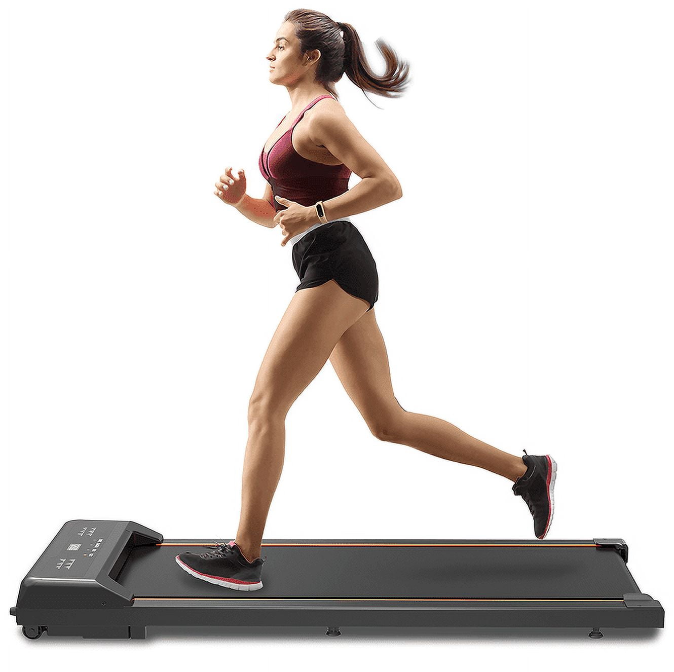 Remote Portable Treadmill 265 LBS Electric Walking Home and Office 2 ...