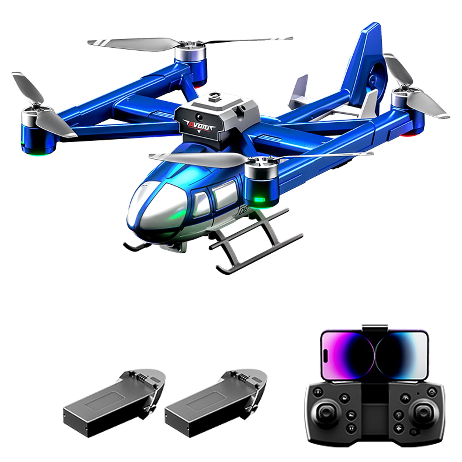 Remote Quadcopter,Remote Helicopter With Dual Camera Orbit 1 Battery ...