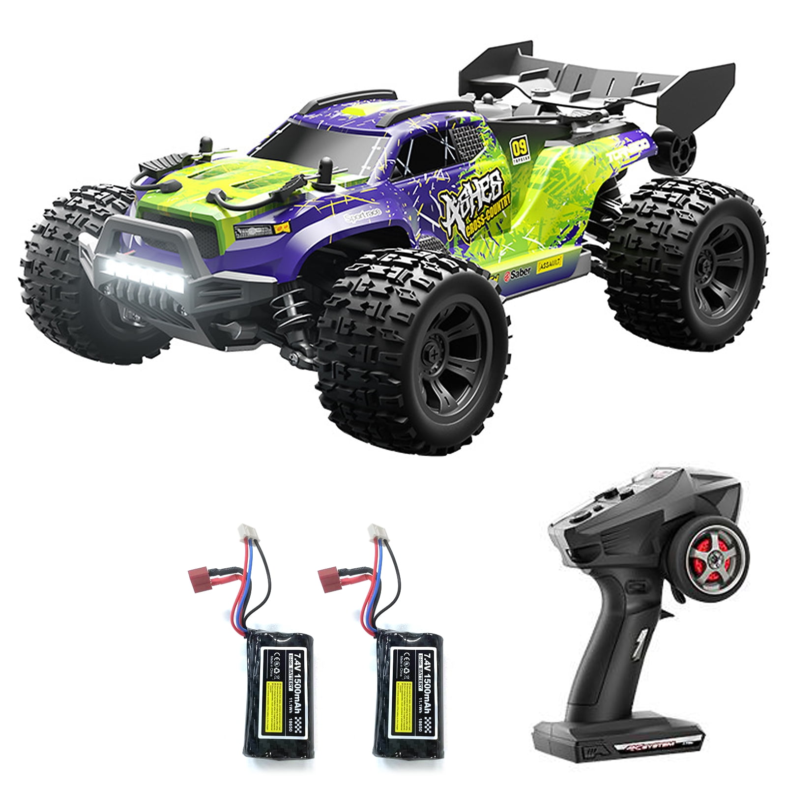 Remote Remote Control Car 1:18 Scale 28 KM/H High Speed Vehicle 4WD All ...