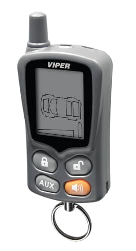 Remote Replacement 7345V - Premium LCD 2 Way Remote 1/4 Mile Range Car ...