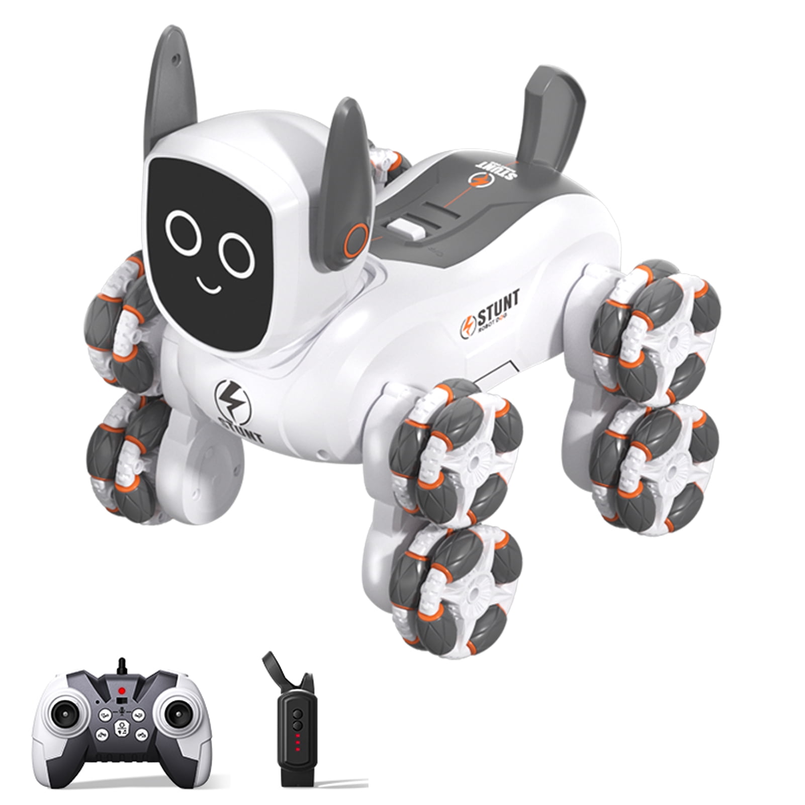 Remote Robot, Kids 8 Led Eye Stunt Toy With 8 And Remote Kids And Stunt ...