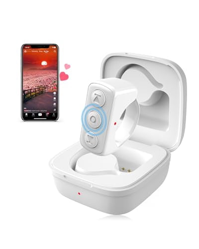 BQLQBQLQ Remote Scrolling Ring for TikTok, Bluetooth Page Turner for ...