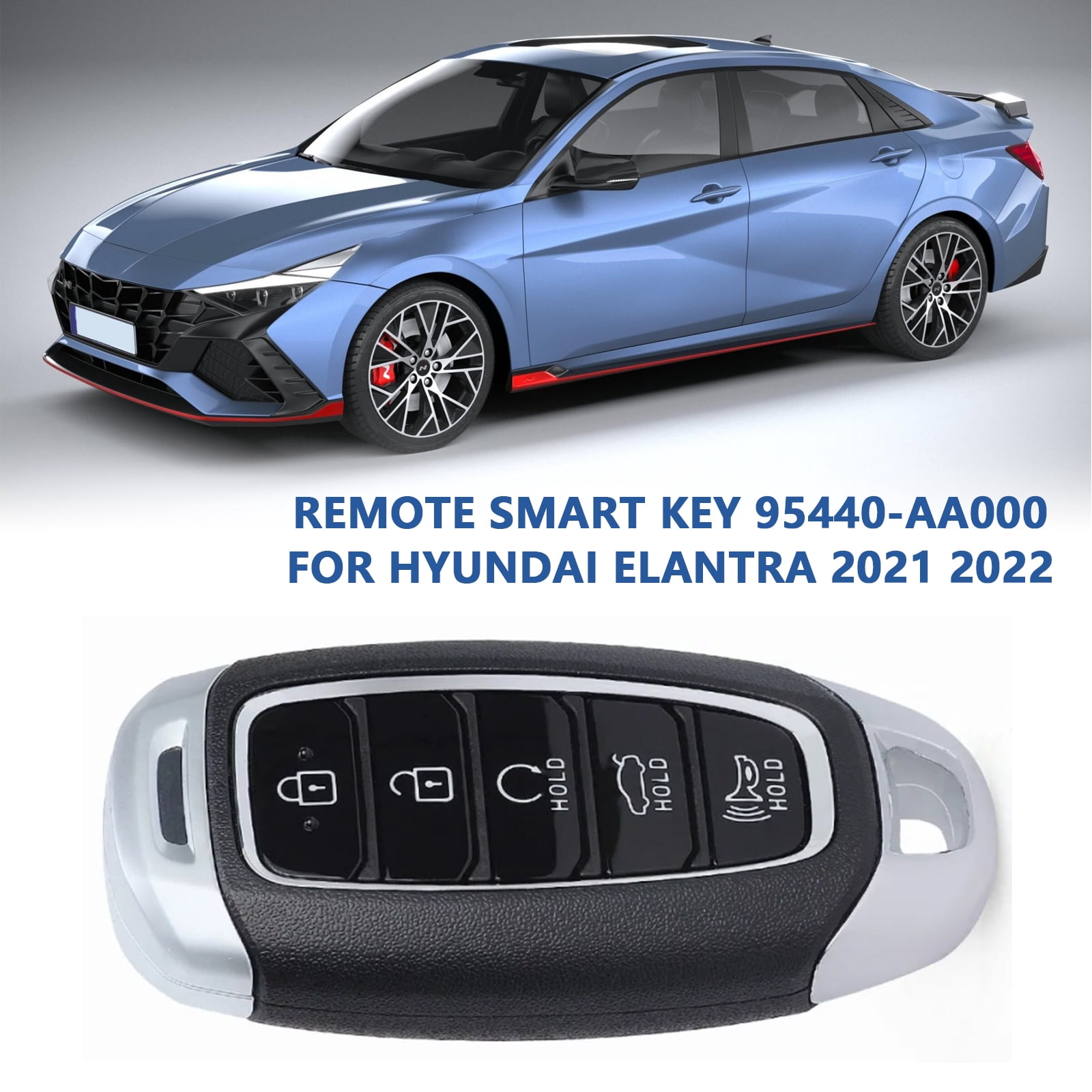 Remote Smart Control Key 95440-AA000 For Hyundai Elantra 2021 2022 ...