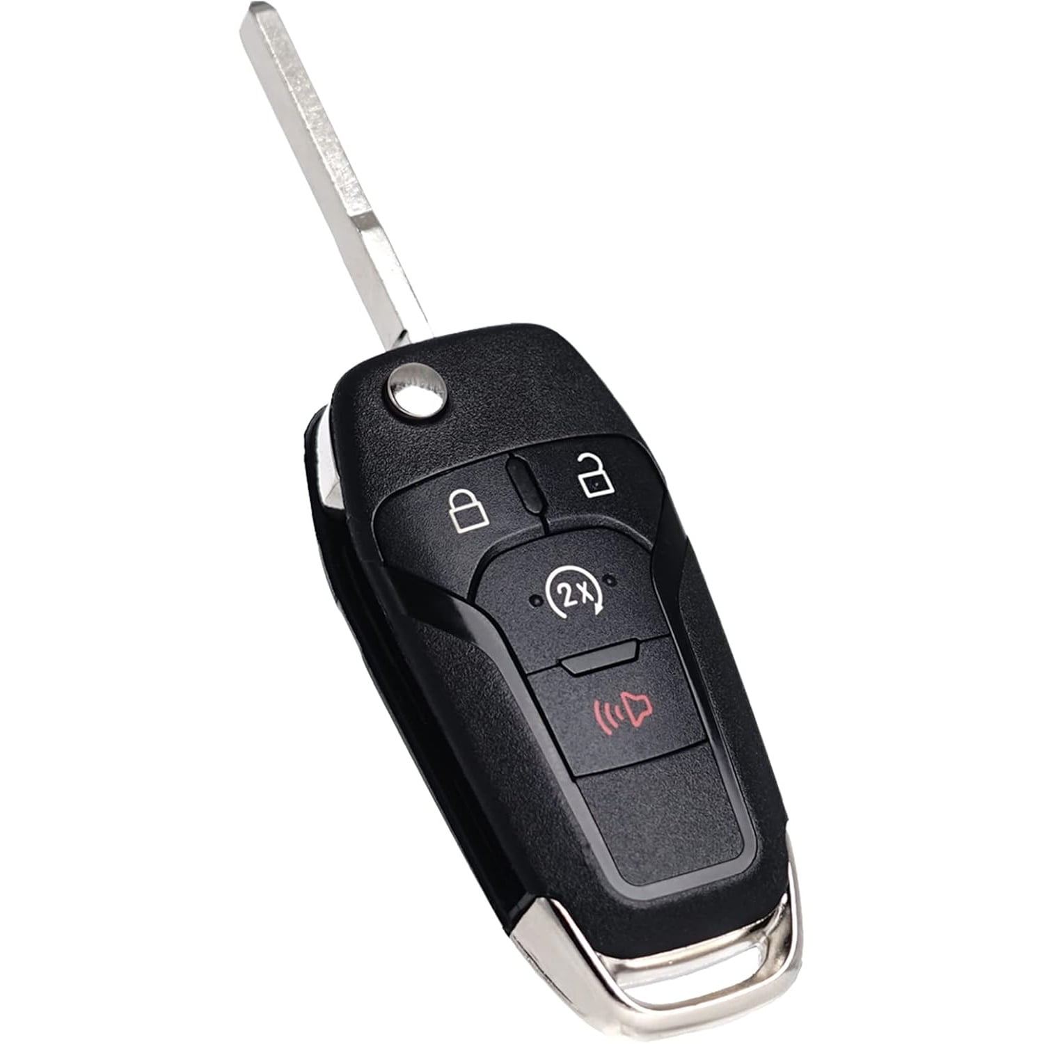 Remote Start Control Flip Key Fob Replacement Fits for Ford F-150/F150 ...