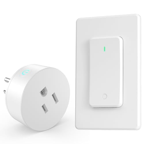 Remote Switch Outlet, 15A/1500W Remote Control Outlet Plug with Switch ...