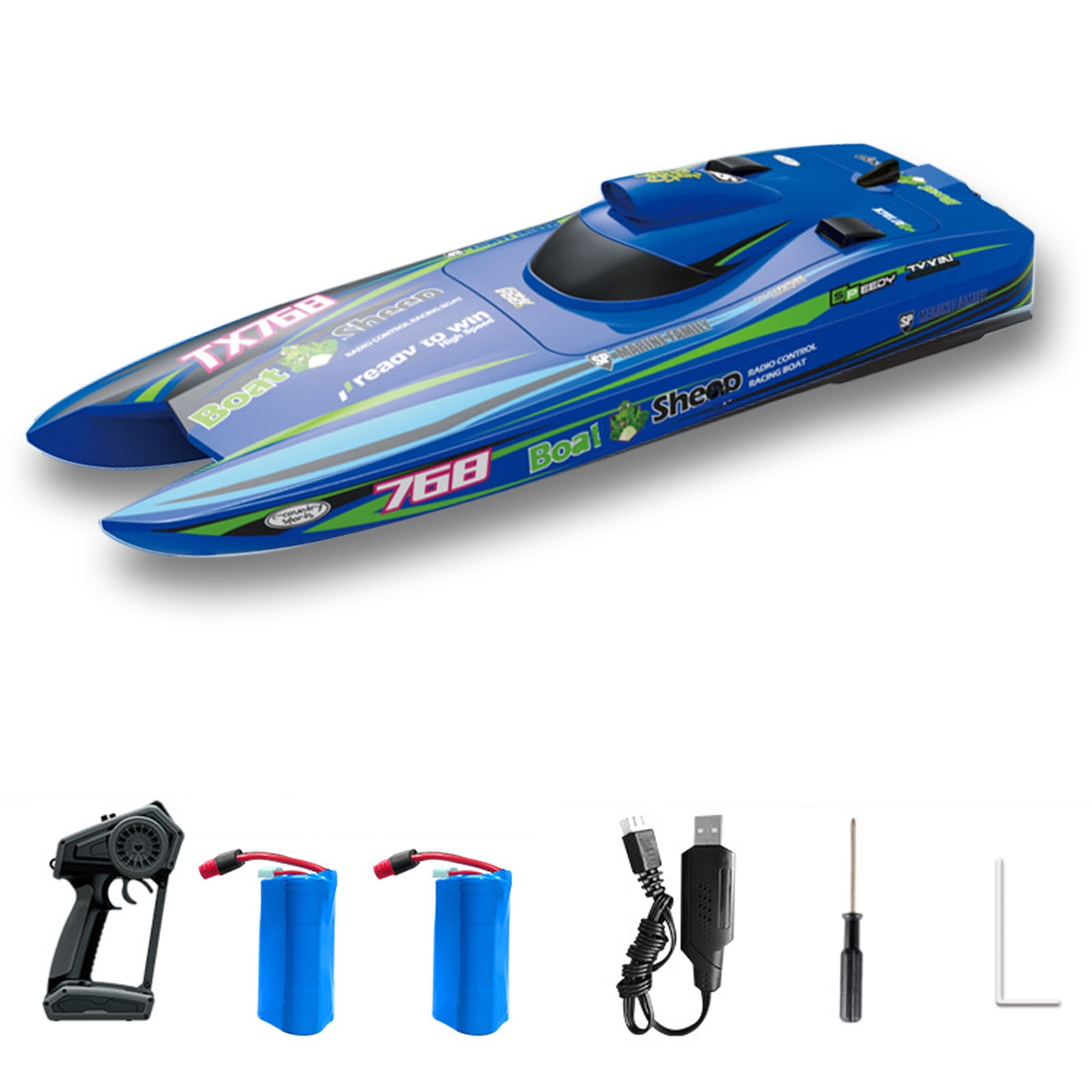 Remote boat,Remote Ship Low Battery/over Ship Waterproof Remote Boat ...