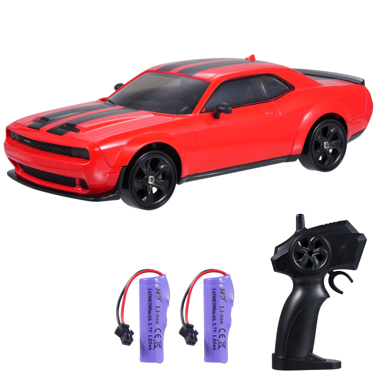 Remote car,Batteries Birthday (red) Car Vehicle With Huiop With Led ...