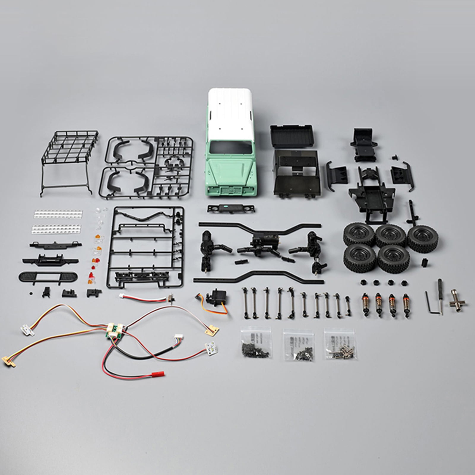 Remote car,Remote Car 1/18 Remote Car With Led 3 1/18 Terrain 3 Car Crawler Off-road Car Off ...