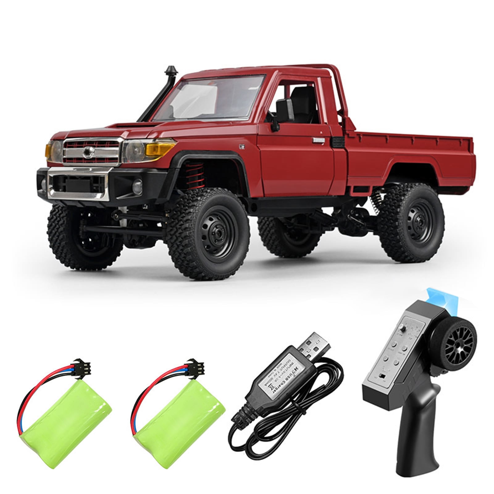 Remote car,Remote Car Terrain Remote Crawler Car Mn-82 4x4 2 Batteries ...