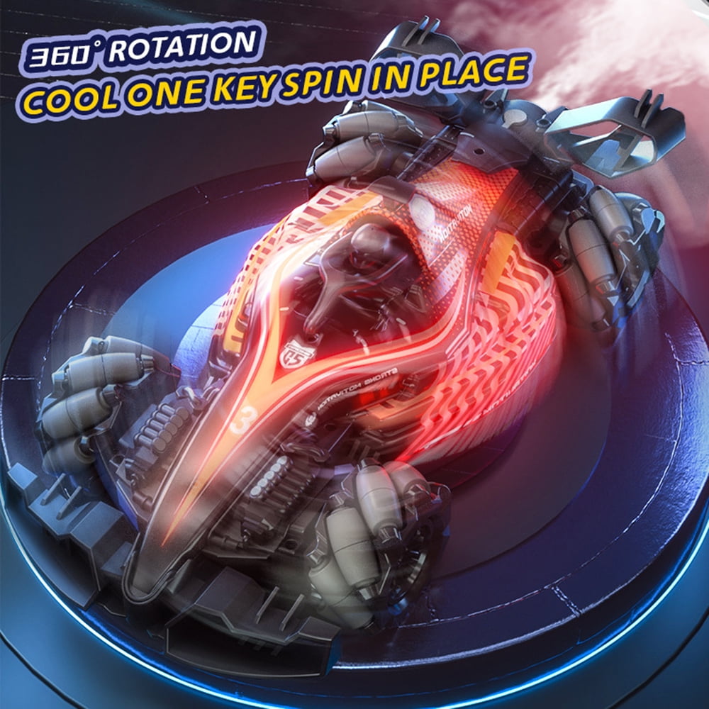 Remote car,Sound Toy Kids Spray Cars Dodoore Stunt Off-road Vehicle ...