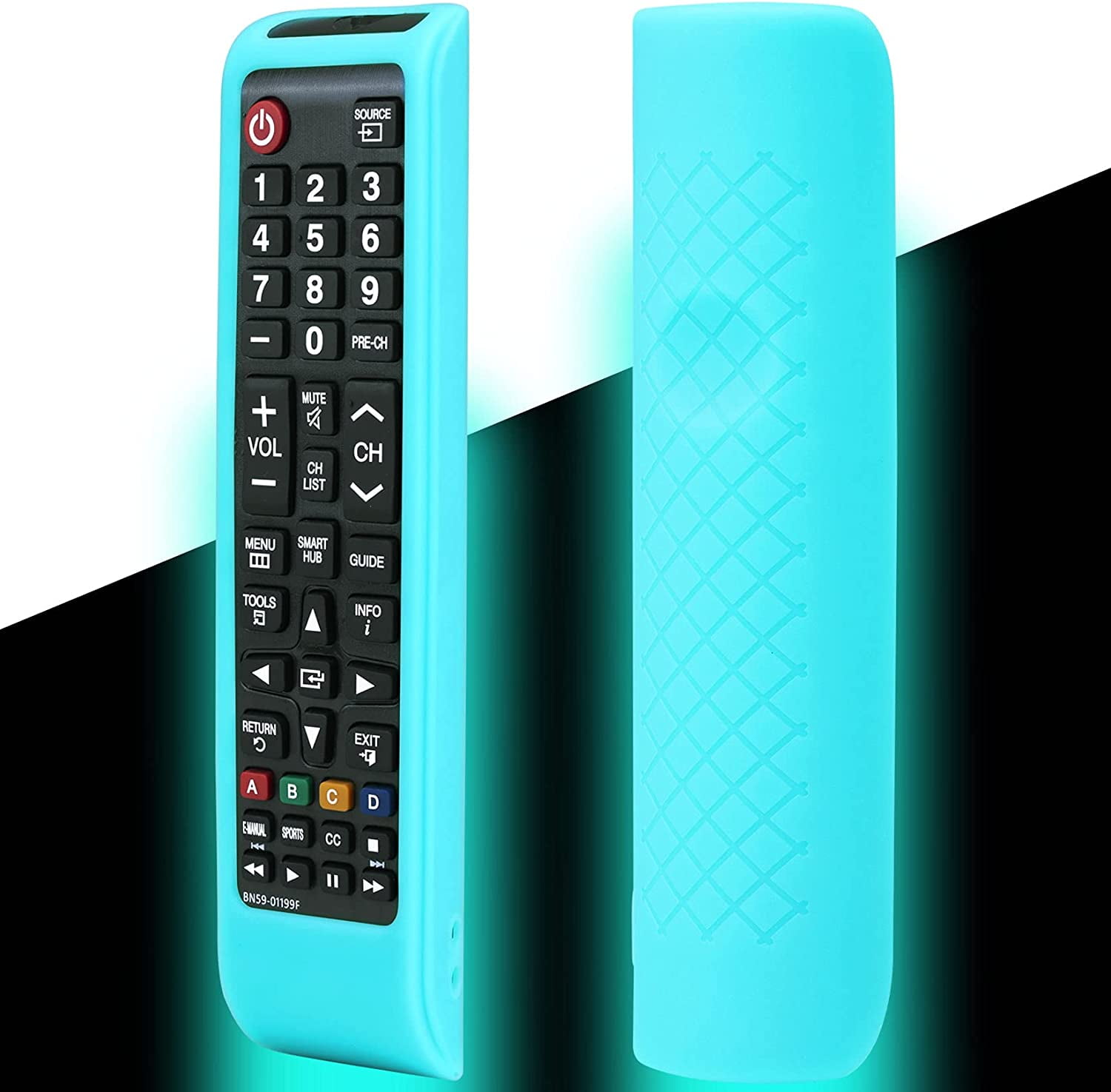 Remote case for Samsung TV Controller, Silicone Remote Cover for BN59 ...