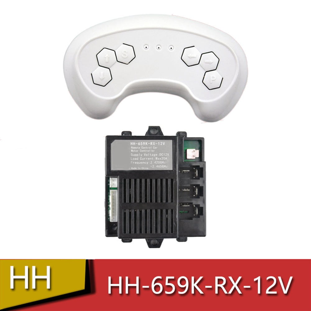 Remote control for children electric car HH-659K-RX-12V receiver soft ...