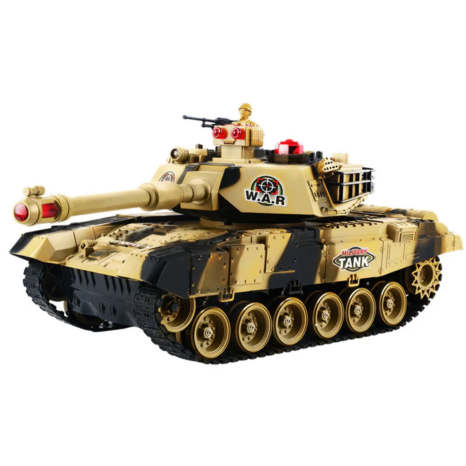 Remote control of tank toy car can launch tracked cross-country vehicle ...