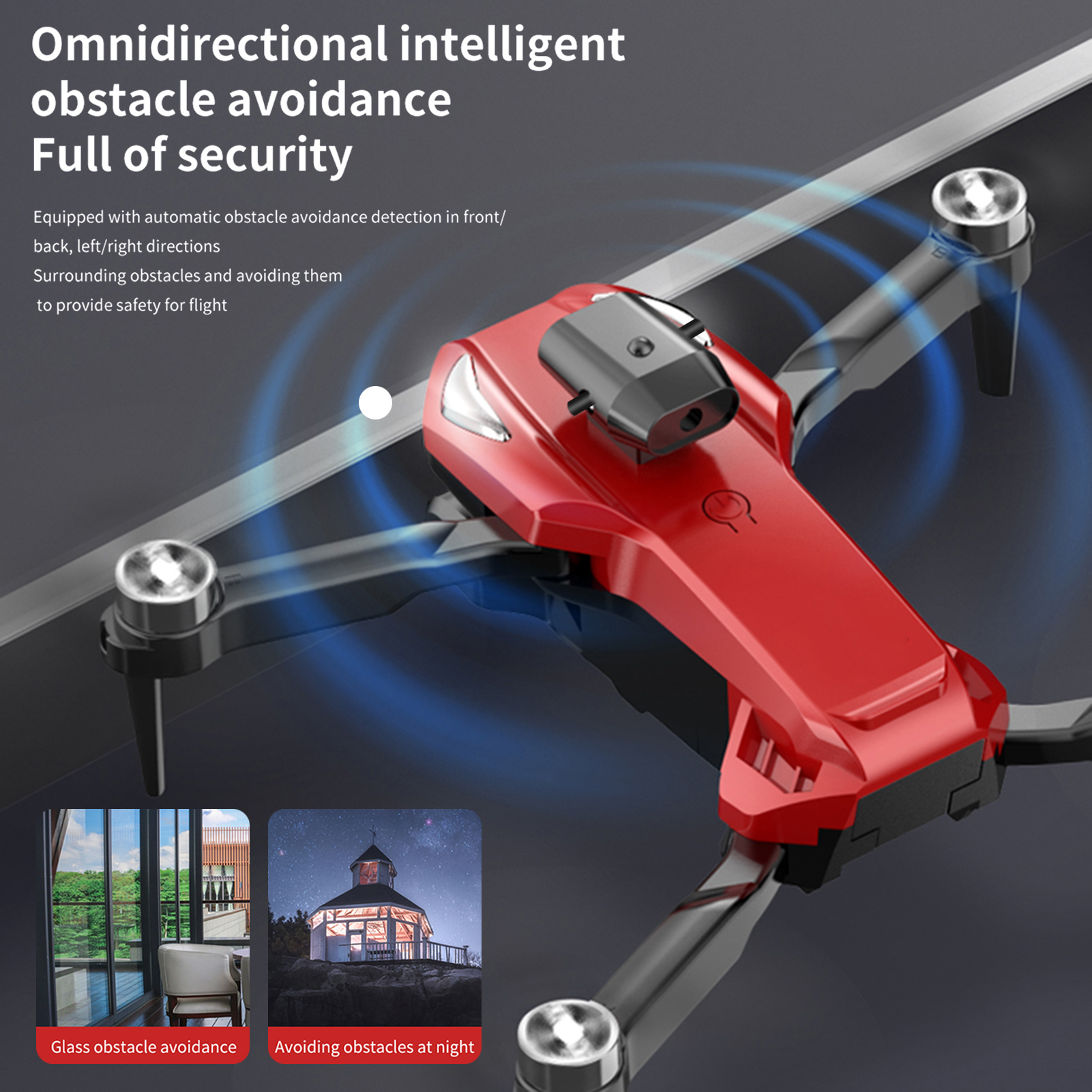 Remote intelligent device,4k Dual Camera With Motor Headless Quadcopter ...