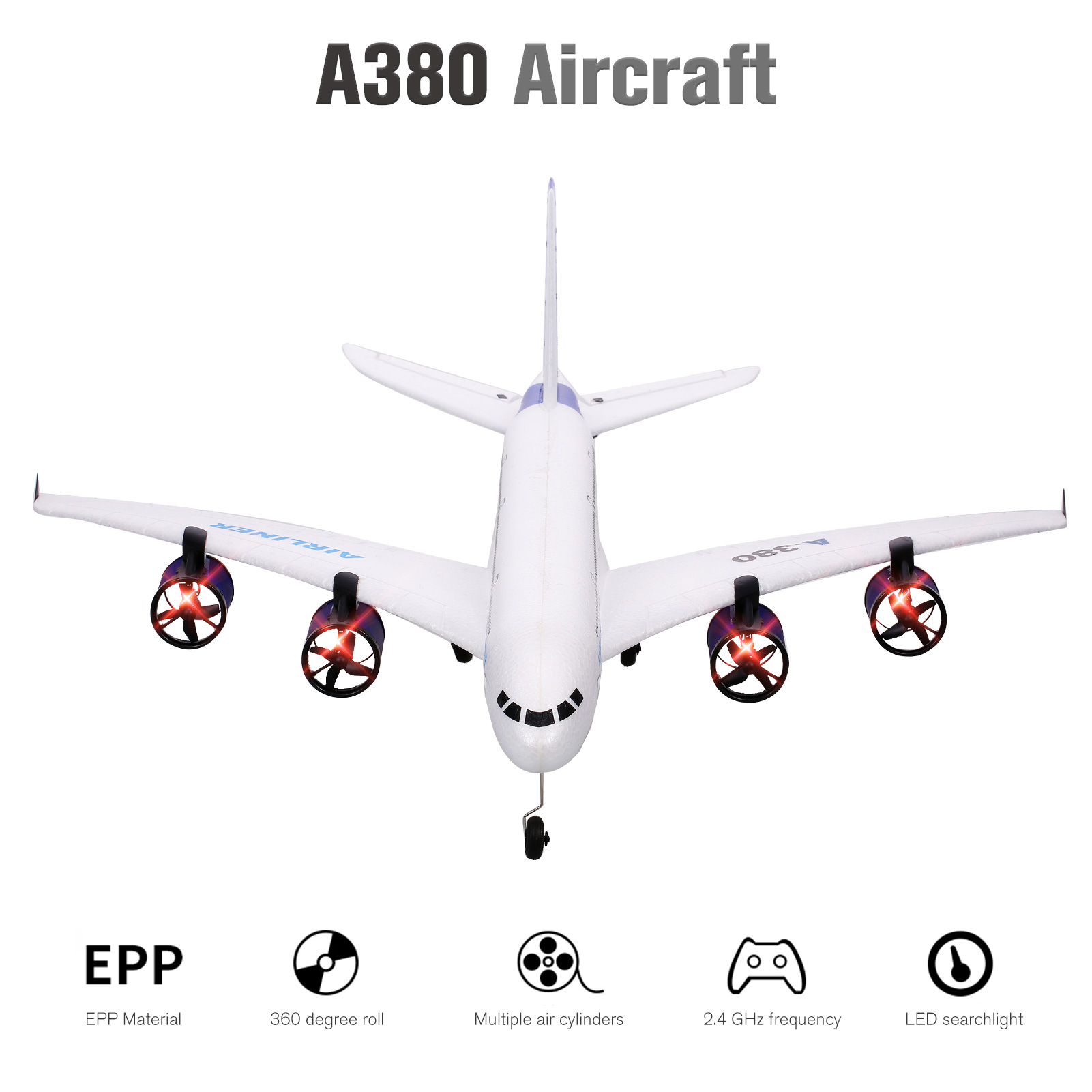 Remote intelligent device,Model With 2 A380 Airplane Aircraft Model ...
