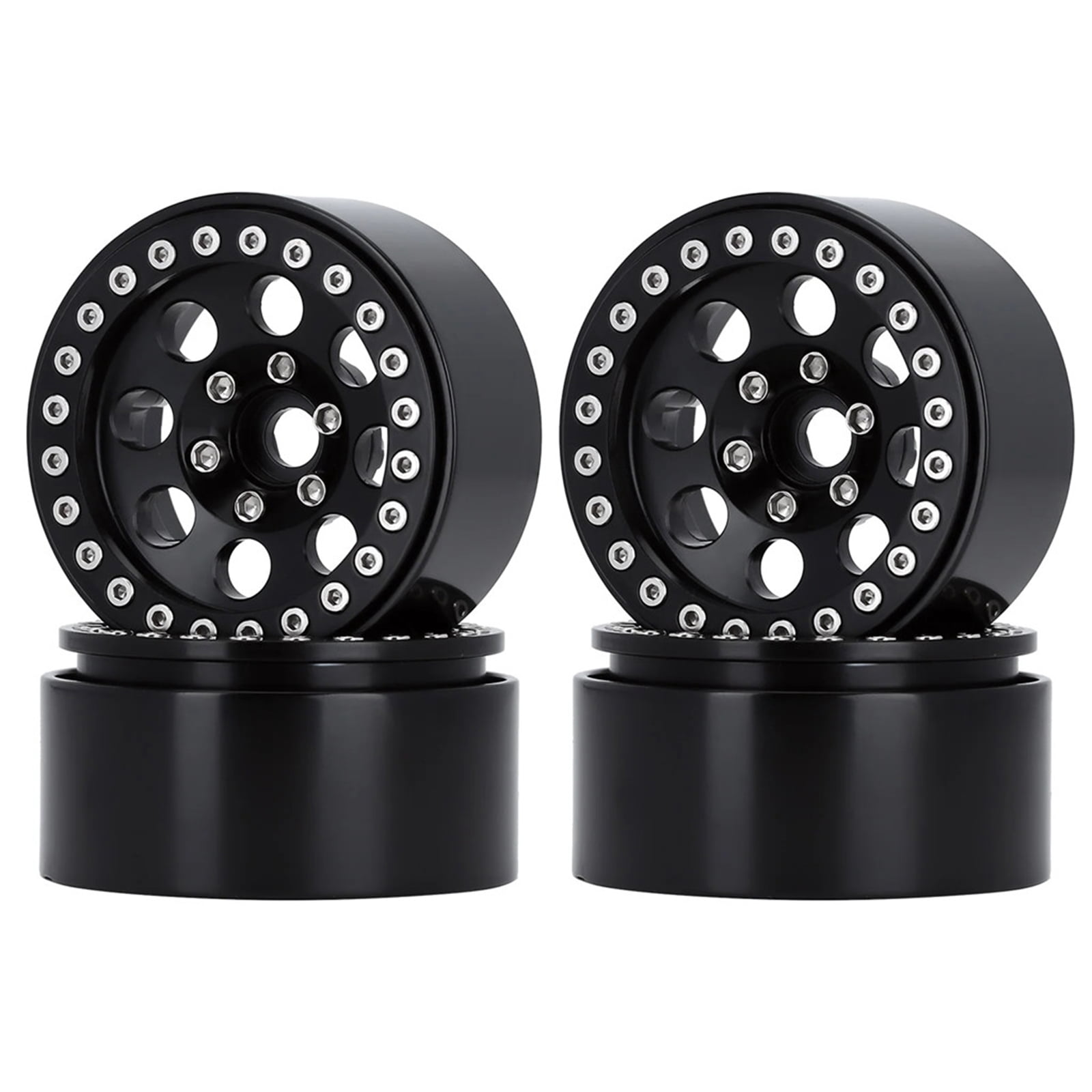 Remote wheel hub,Rim Beadlock 2.2in Hub 4pcs Scx10 Beadlock 2.2in Wheel ...