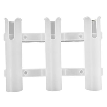 Removable 3 Tube Boat Fishing Rod Holder for Marine Kayak Side Mount ...