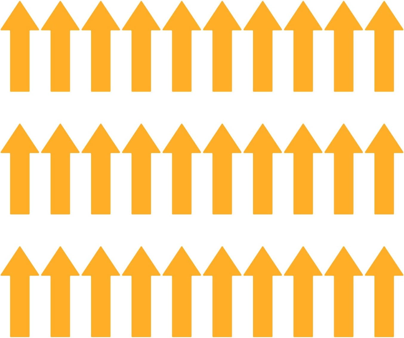 Removable Arrows, Golden Yellow, Large Size Arrow Sticker, Direct ...