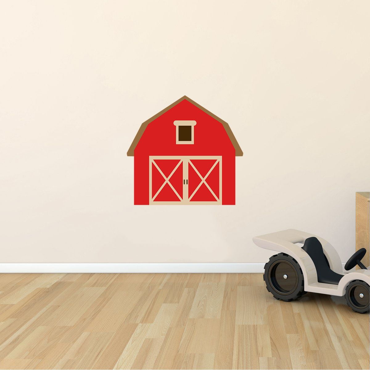 Removable Art Barn Decoration Vinyl Home Farm Building Wall Decor ...
