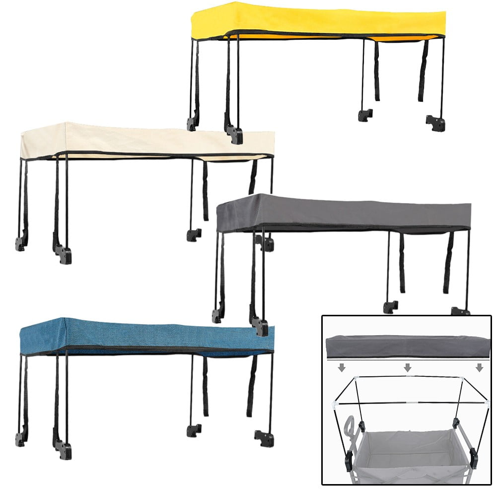 Removable Awning Canopy For Camping Wagon Cart Garden Wagon Attachment ...