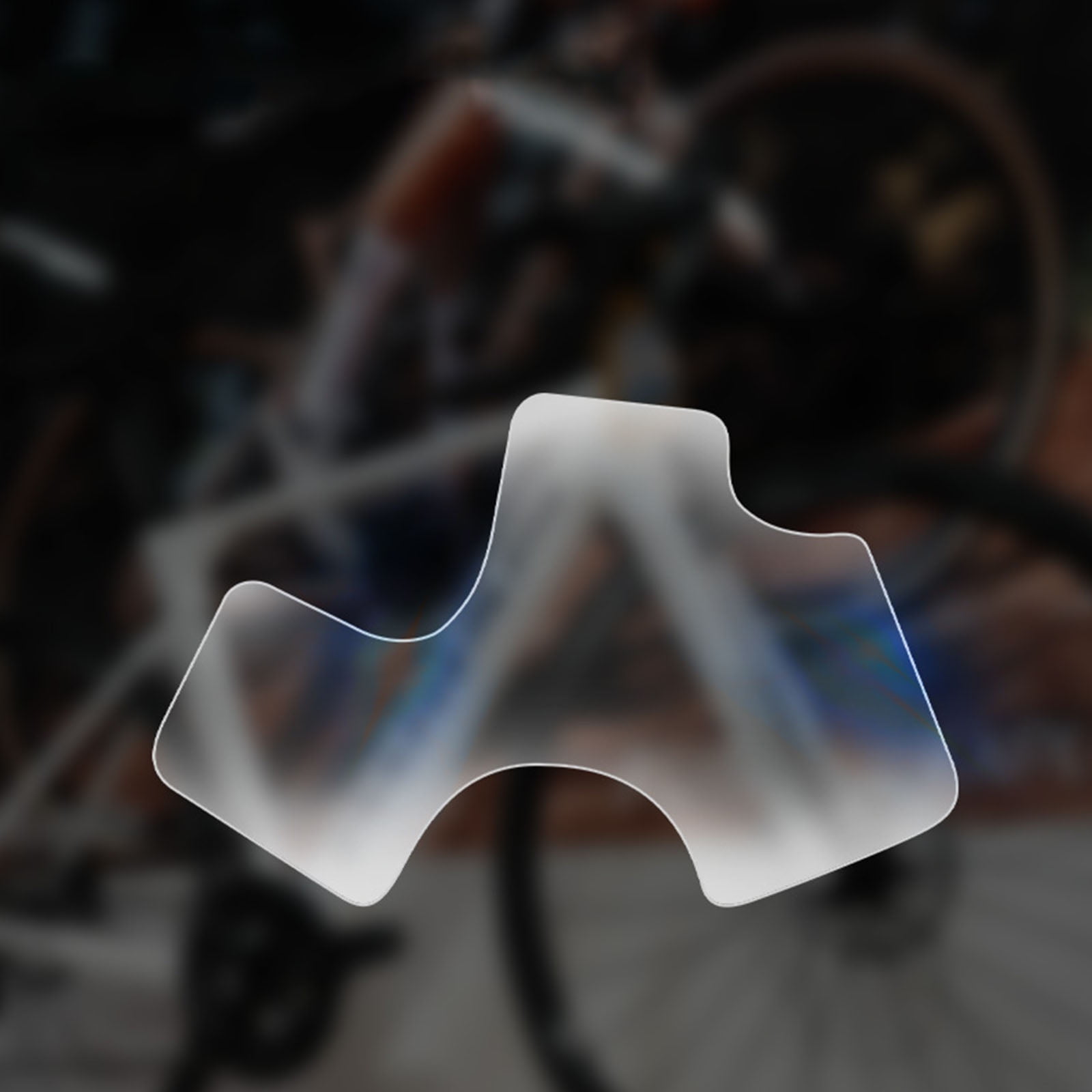Removable Bike Bottom Bracket Guard, Scratch Frame Protector Sticker ...