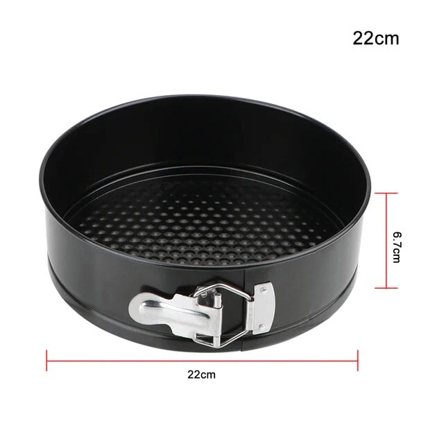 Removable Bottom Kitchen Accessories Carbon Steel Cakes Molds Round ...