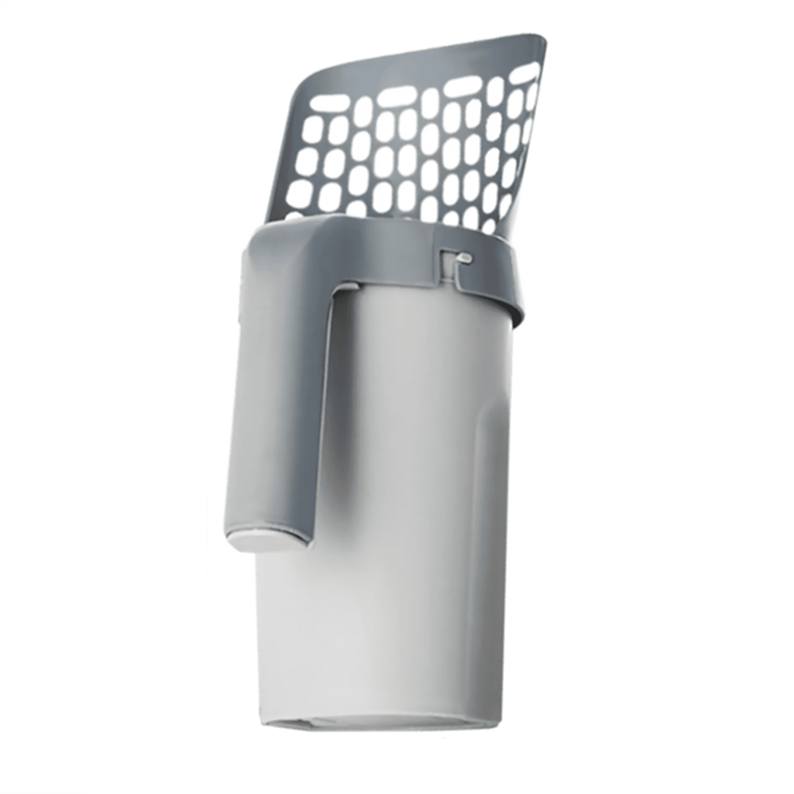 Removable Cat Litter Scoop with Built-in Trash Bin Durable ABS Material ...