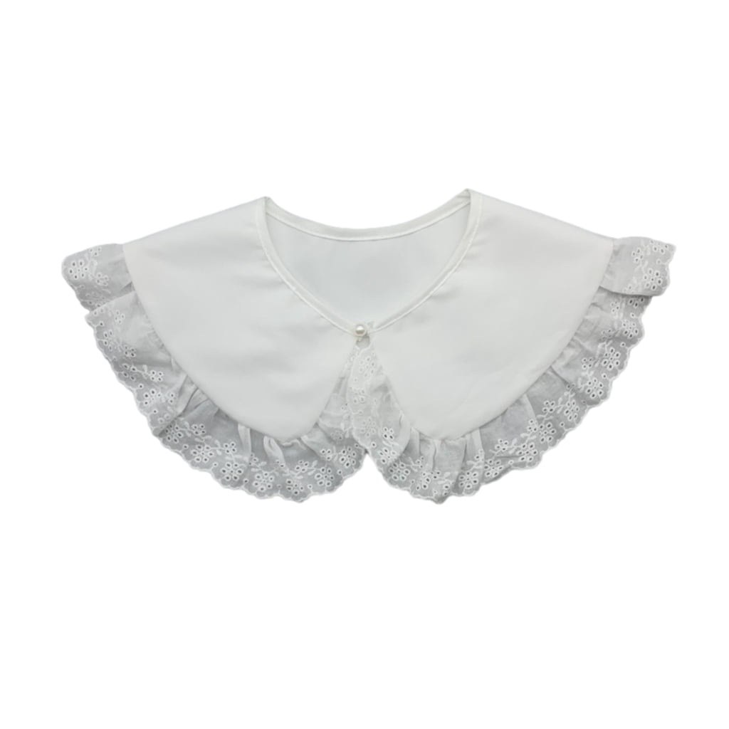 Removable Collar Universal Lace Shawl Collar Female Girl Clothing ...
