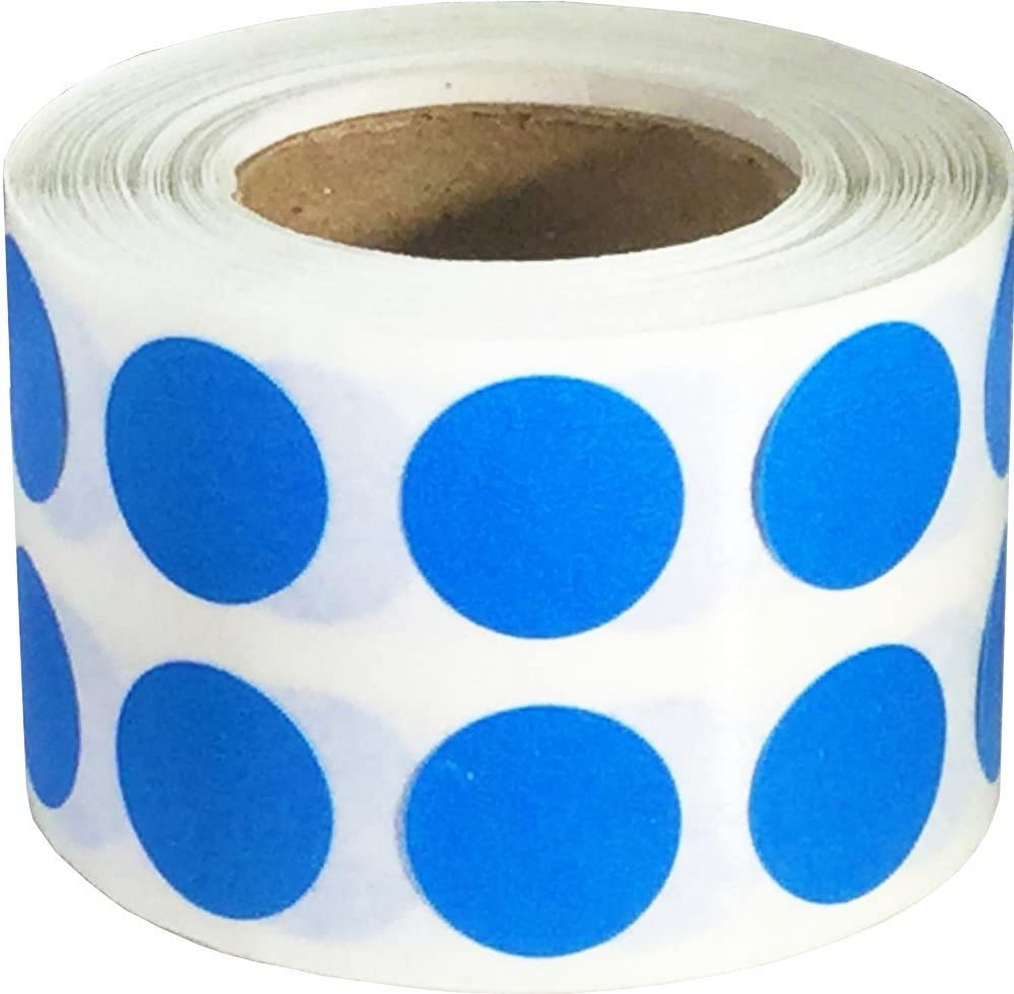 Removable Color Coding Dot Labels 1/2 Inch 1,000 Adhesive Stickers ...
