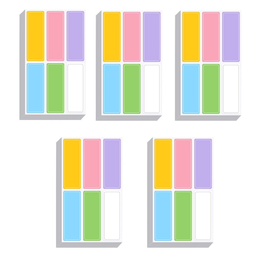 Removable Color-Coding Labels , Removable Adhesive, Assorted Colors For ...