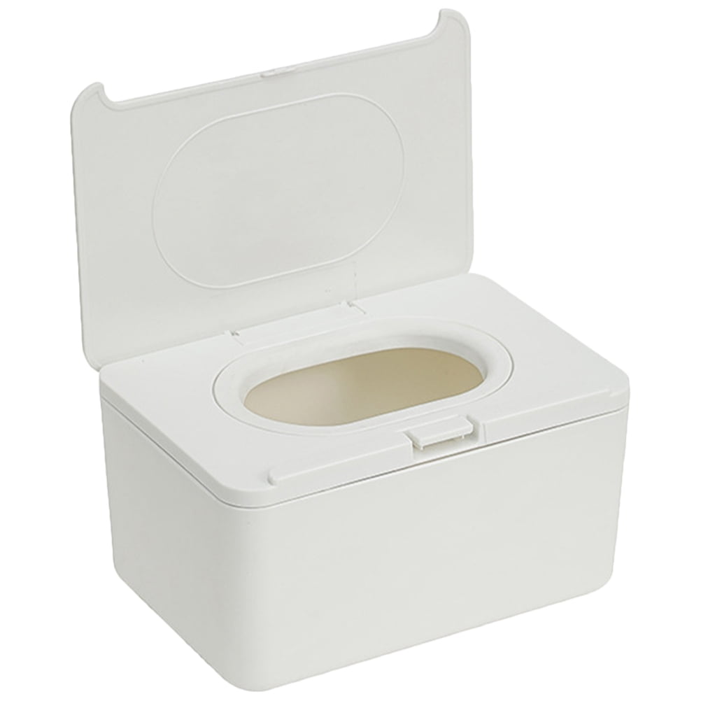 Removable Desktop Tissue Box Wipe Container Wipes Dispenser Baby Wet ...