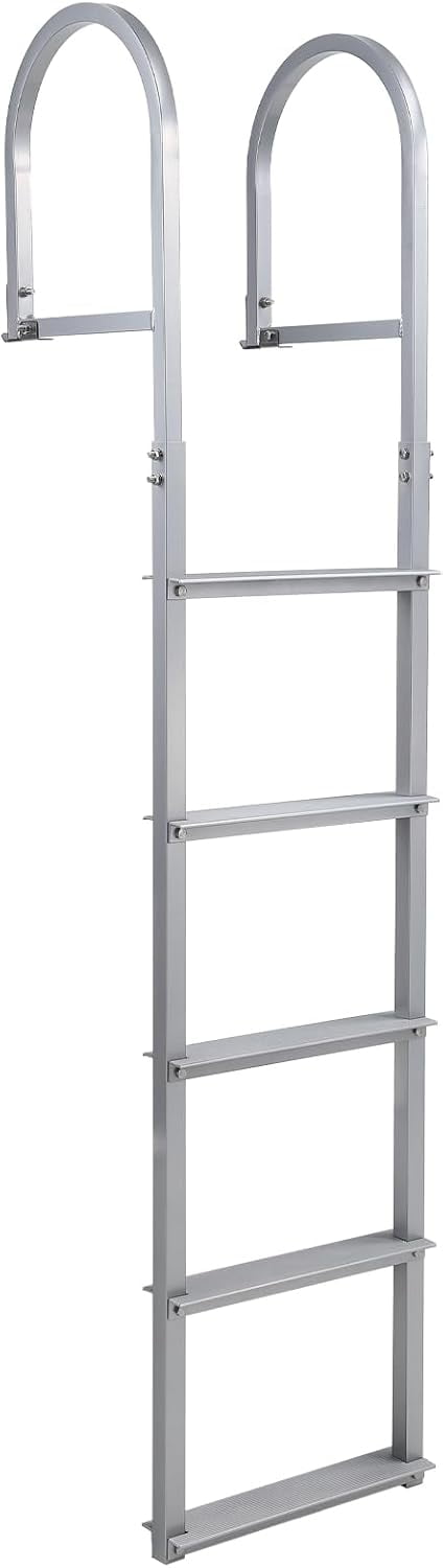 Removable Dock Ladder 3/4/5 Steps,Pontoon Boat Ladder with Anti ...