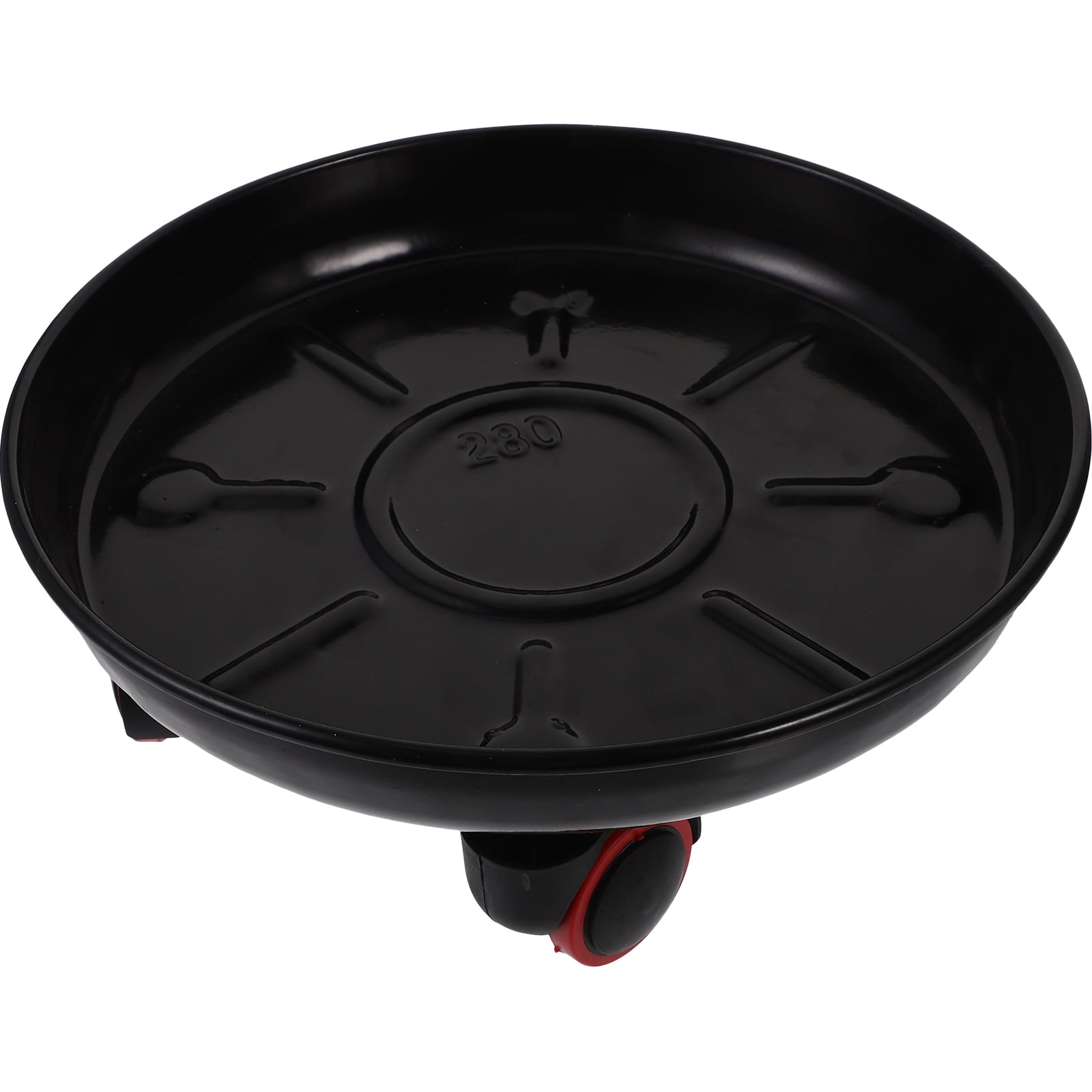 Removable Flower Pot Base Rolling Plant Tray Storage Holders Saucers ...