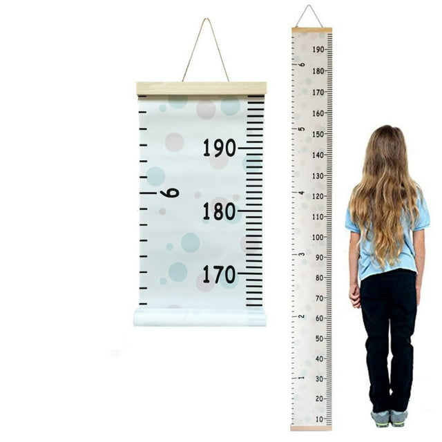 Removable Height Chart for Kids,Animal Hanging Measuring Chart Ruler ...