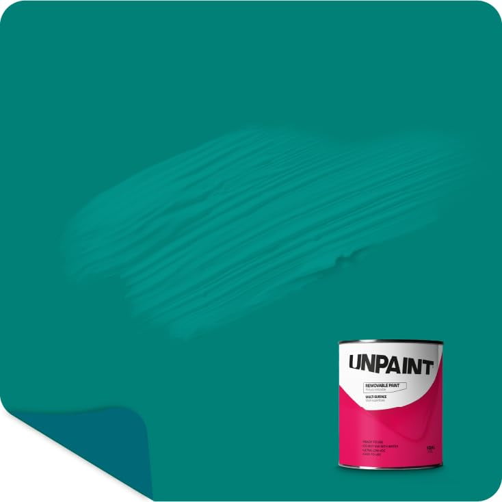 Unpaint Removable Paint Interior Matte Teal Bluebird Spruce ...