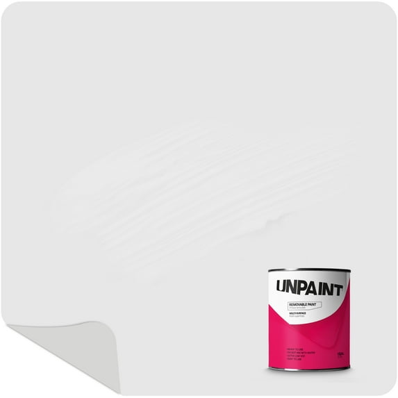 Unpaint Removable Paint Interior Matte Gray Night Rock Biodegradable 1 ...