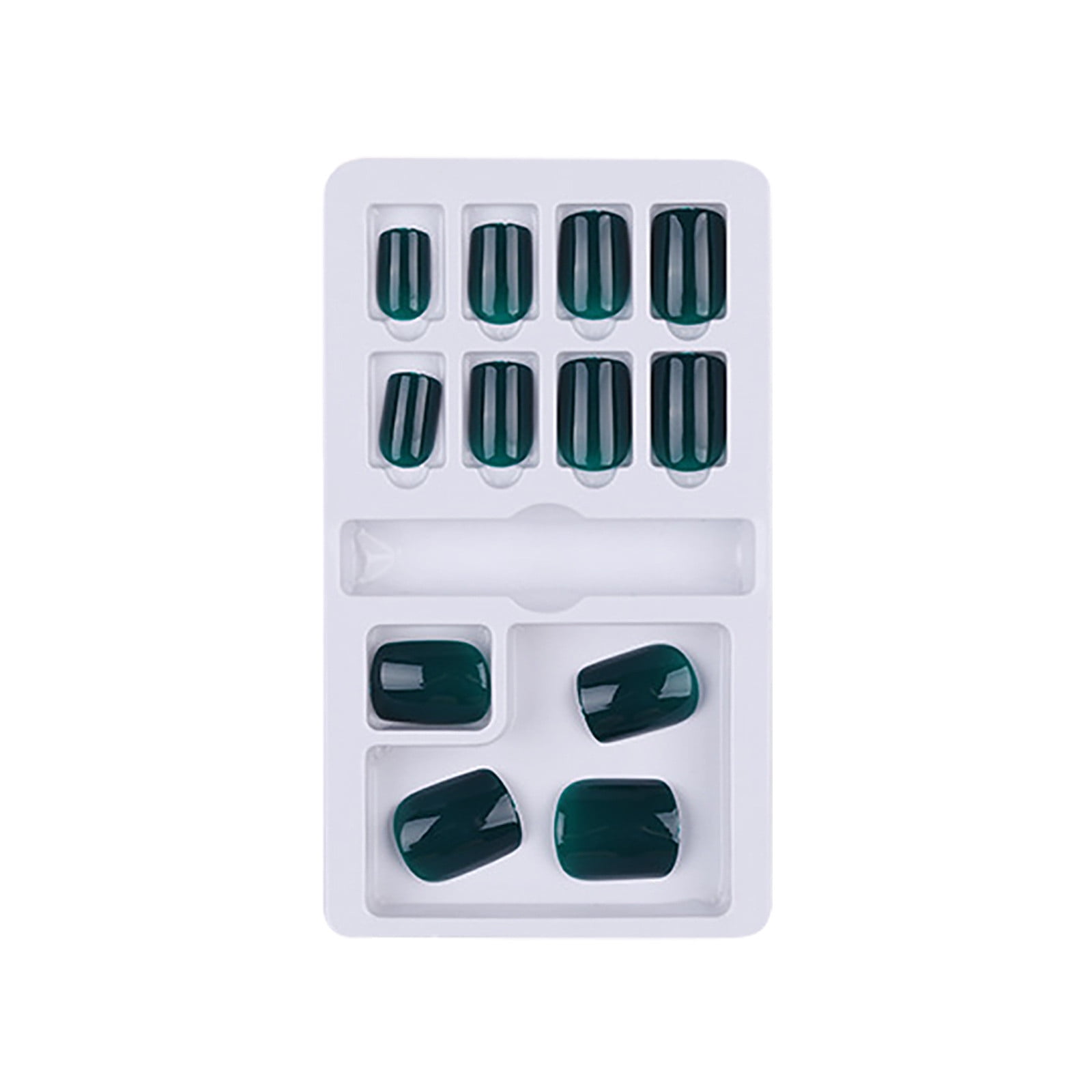 Removable Manicure Kit Fake Nails Can Be Worn By Wearing Single Color ...