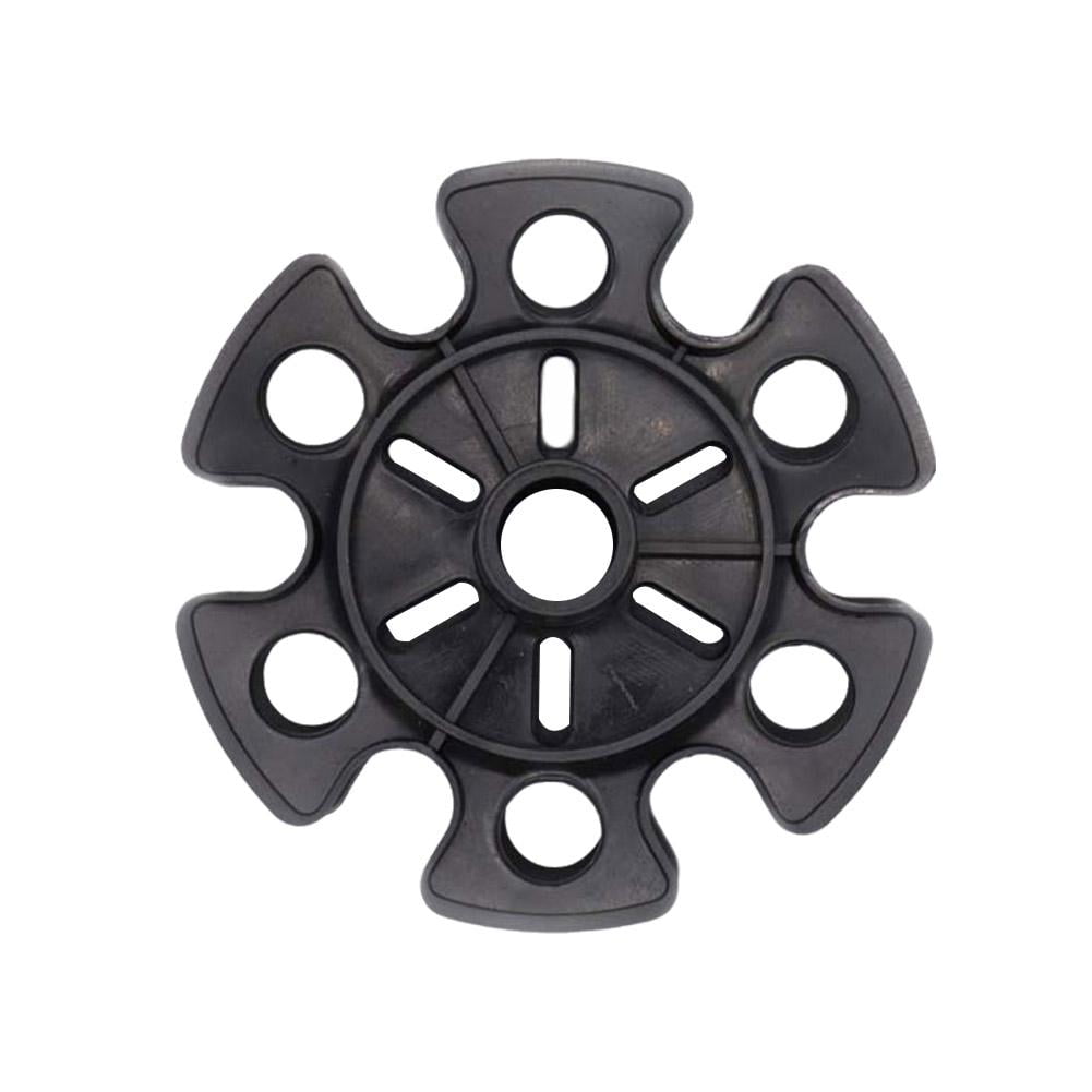 Removable Mud Ski Basket Trekking Pole Snowflake Basket, Rubber Feet ...