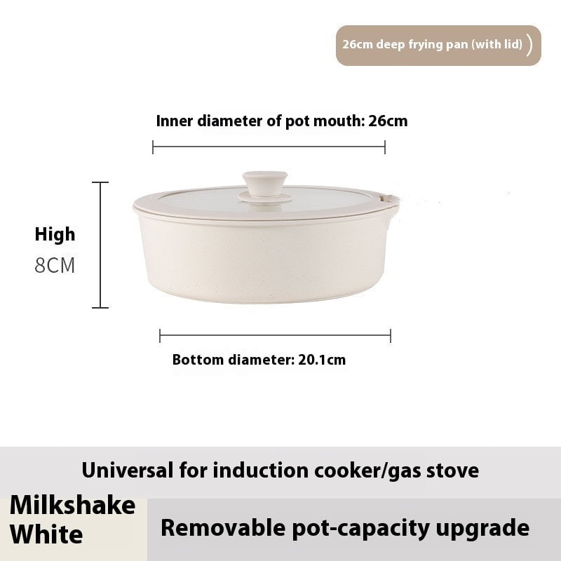 Removable Non-stick Life Smile Cookware Set Suit Medical Stone Pan Milk ...